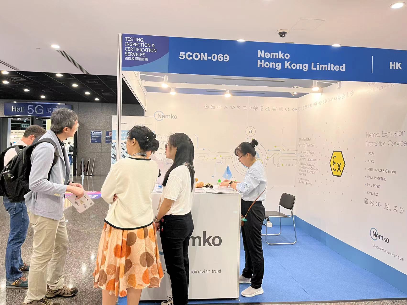 Nemko 参加2024春季香港电子展